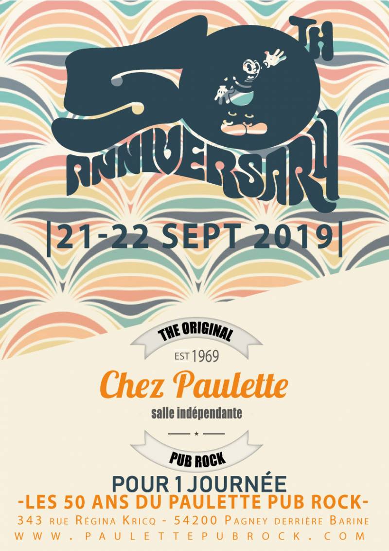 Le pub rock « Chez Paulette » fête ses cinquante ans ! Bon anniversaire ...